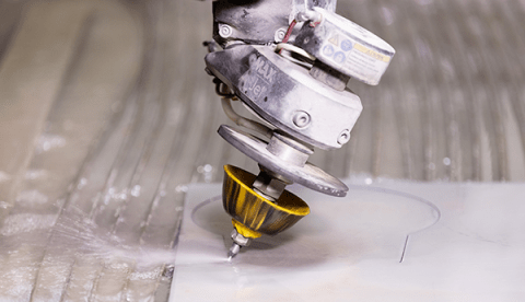 EP MECA | Waterjet cutting department : We can cut almost anything
